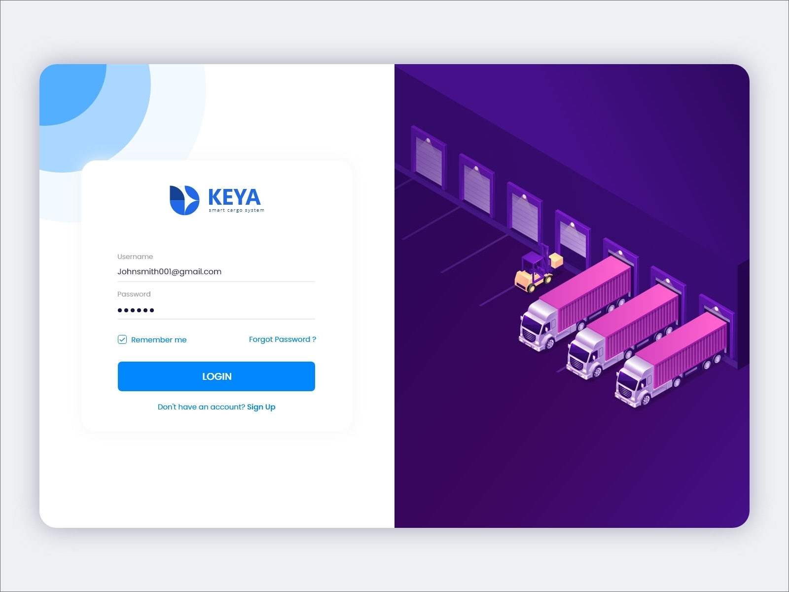Login Mockup by Arunkumar on Dribbble