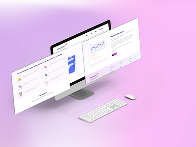 Modern website UI by ArtAasom on Dribbble