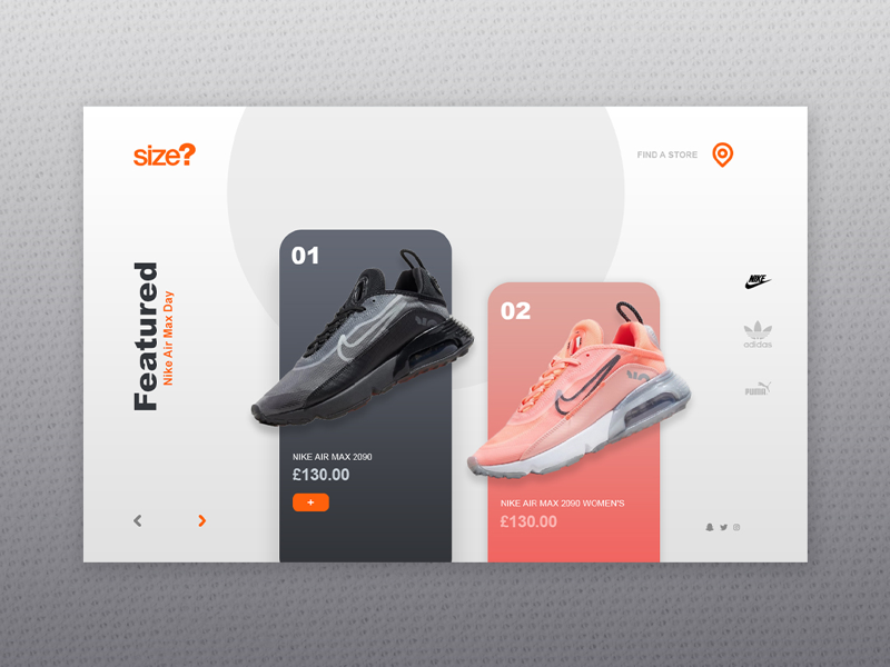 Landing Page Size By Dan Harvell On Dribbble