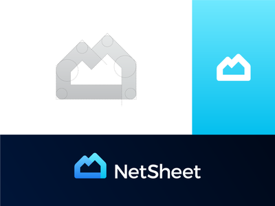 NetSheet Logo Proposal v2 by Ivan Nikolić on Dribbble