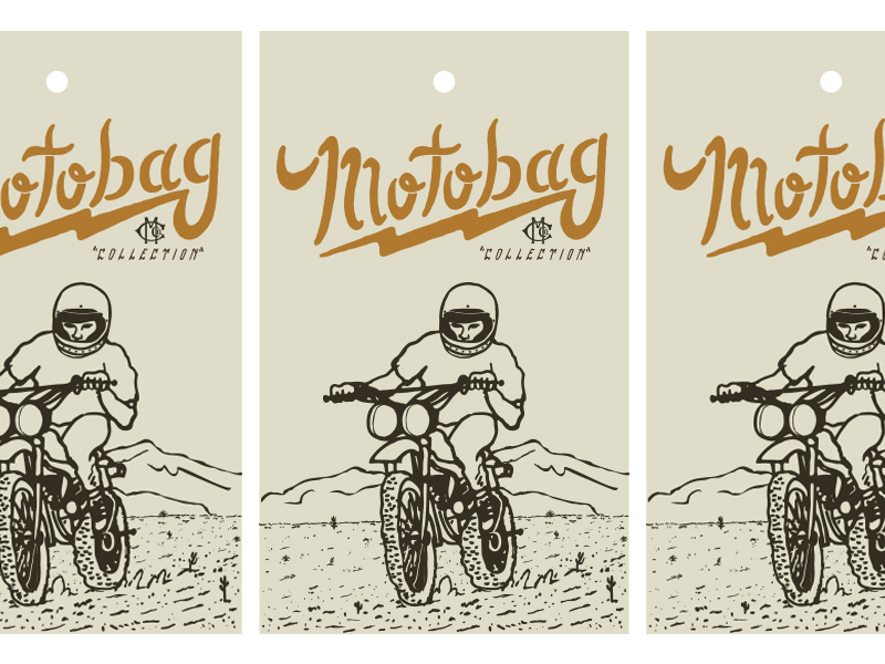 Tag Motobag. by Alan Santana on Dribbble