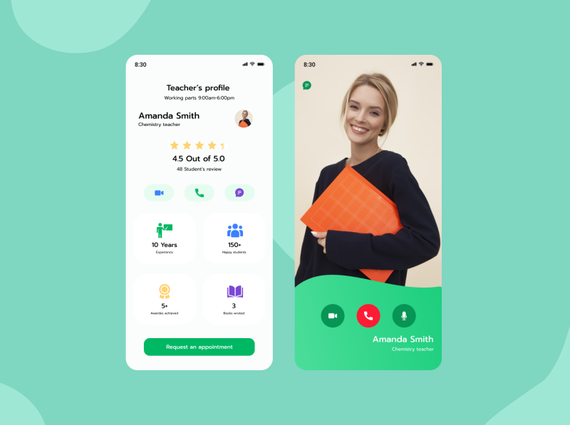 User profile / Daily UI #006 by Fedoryachenko Sofia on Dribbble