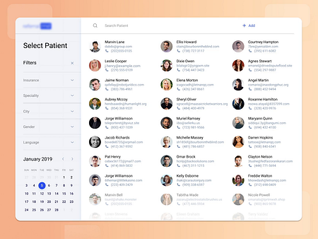 Patient Dashboard designs, themes, templates and downloadable graphic ...