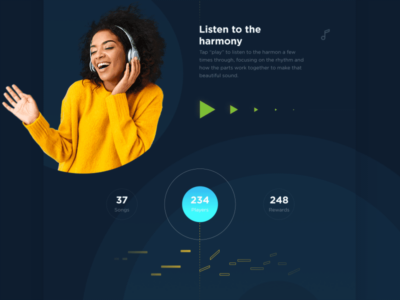 🎵 Harmony Helper App by George Railean on Dribbble