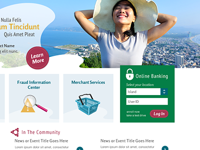 Wave Banner by Stacey Cacho on Dribbble