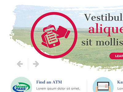 Textural Banner by Stacey Cacho on Dribbble