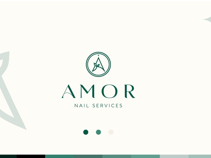 AMOR LOGO by Farjana Akter on Dribbble