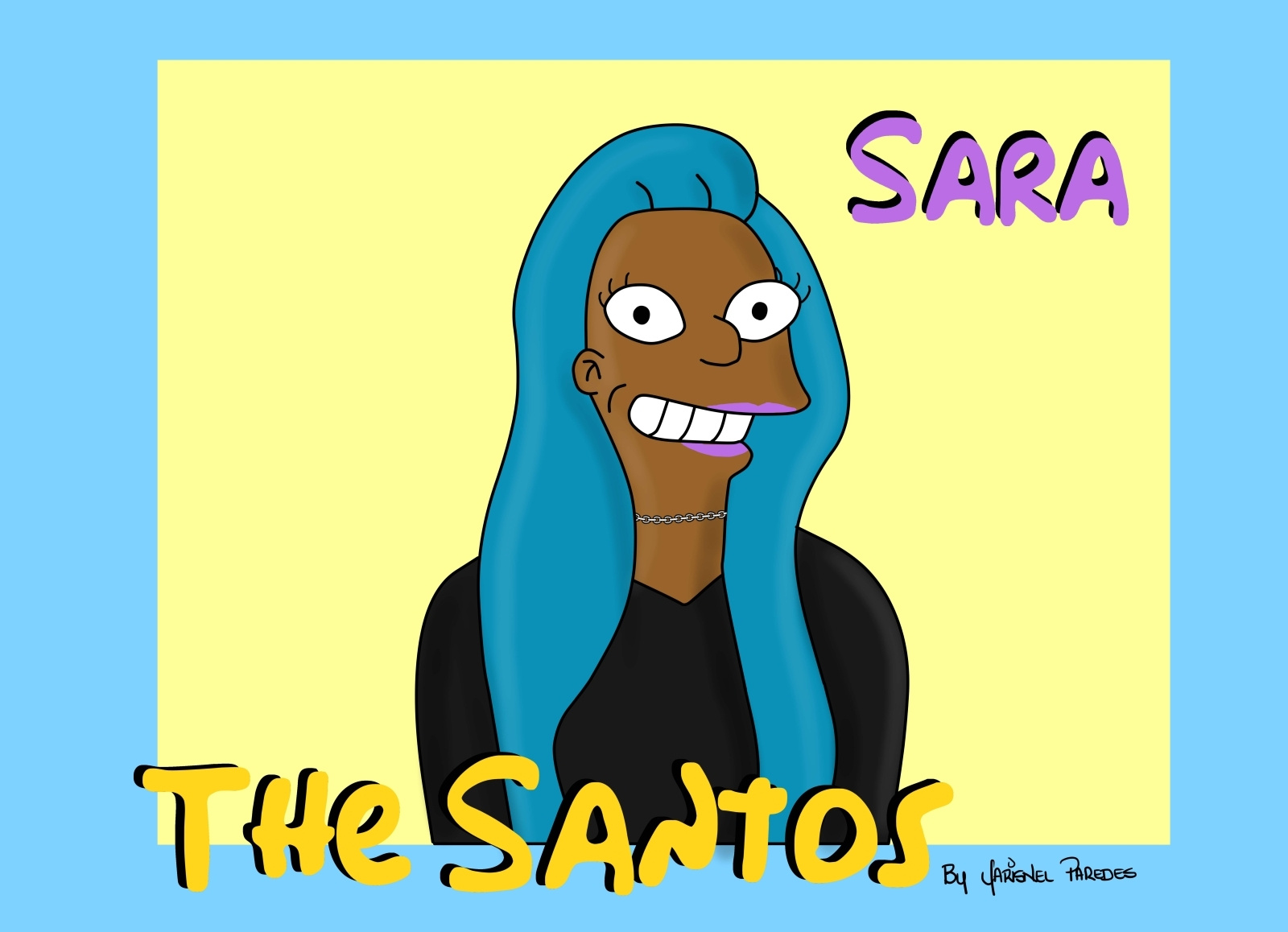 Sara Simpsonizada by Yarisnel Paredes on Dribbble