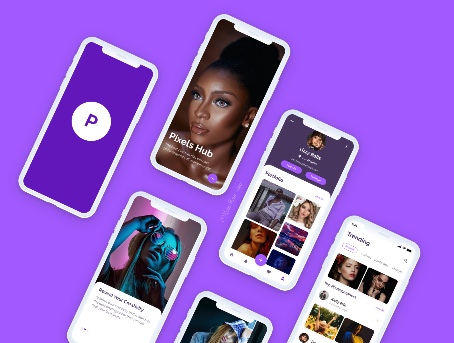 Pixels hub by Oluwakemi Adeleke on Dribbble