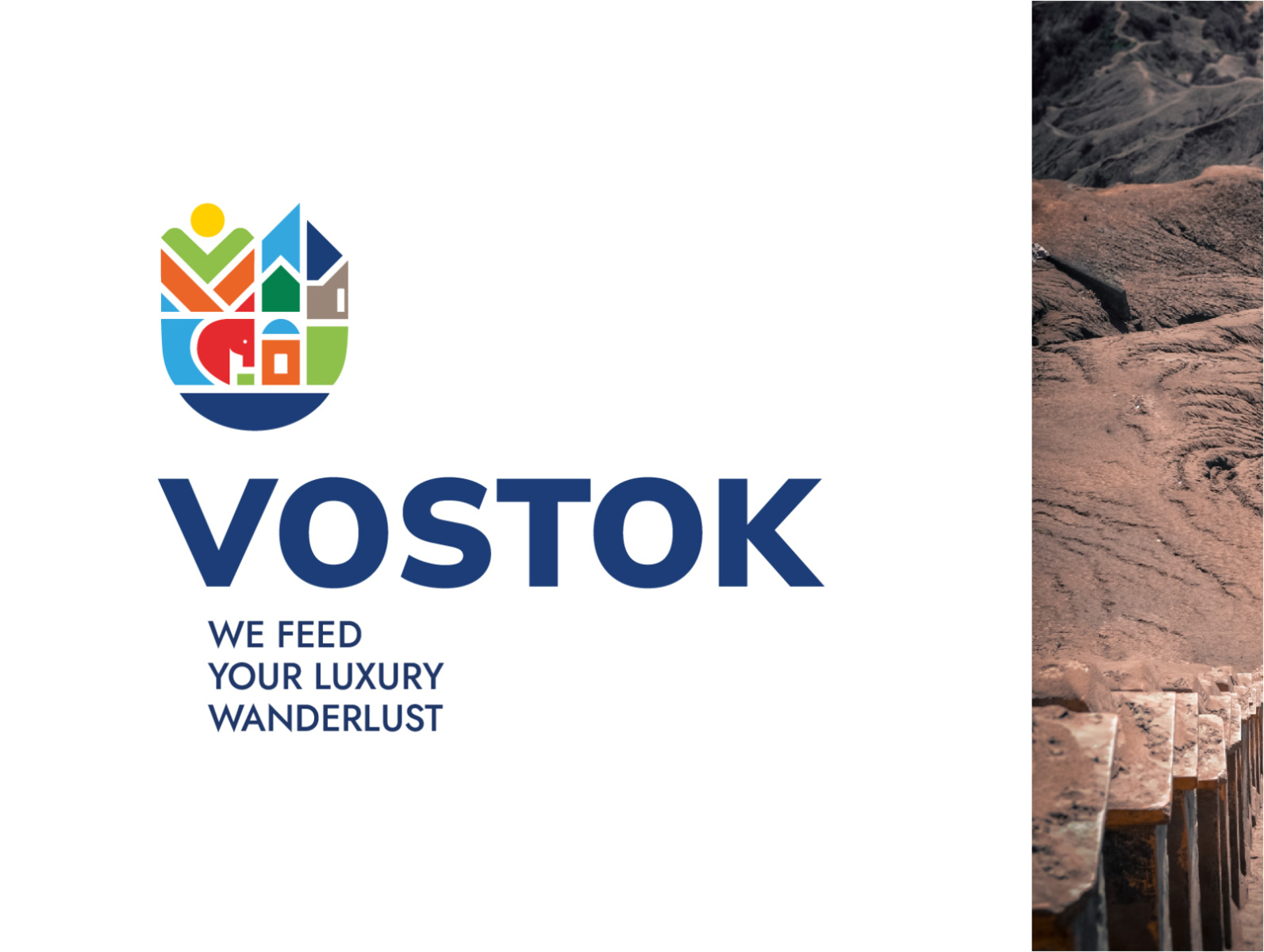 Vostok company logo by Kamilla on Dribbble
