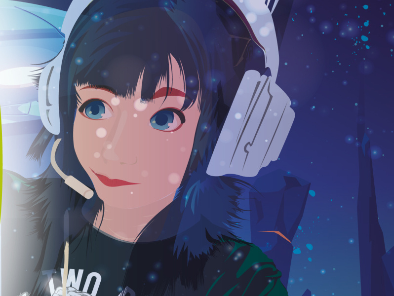 A Cute Anime Design by Hashim Zees on Dribbble