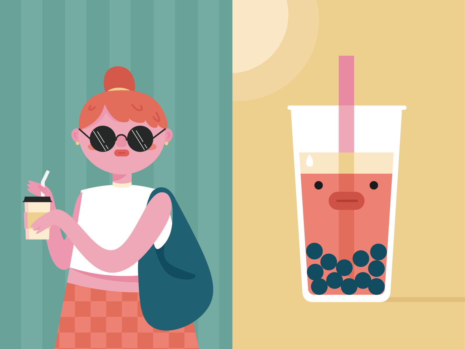 Last bits of summer by Daria Travnytska on Dribbble
