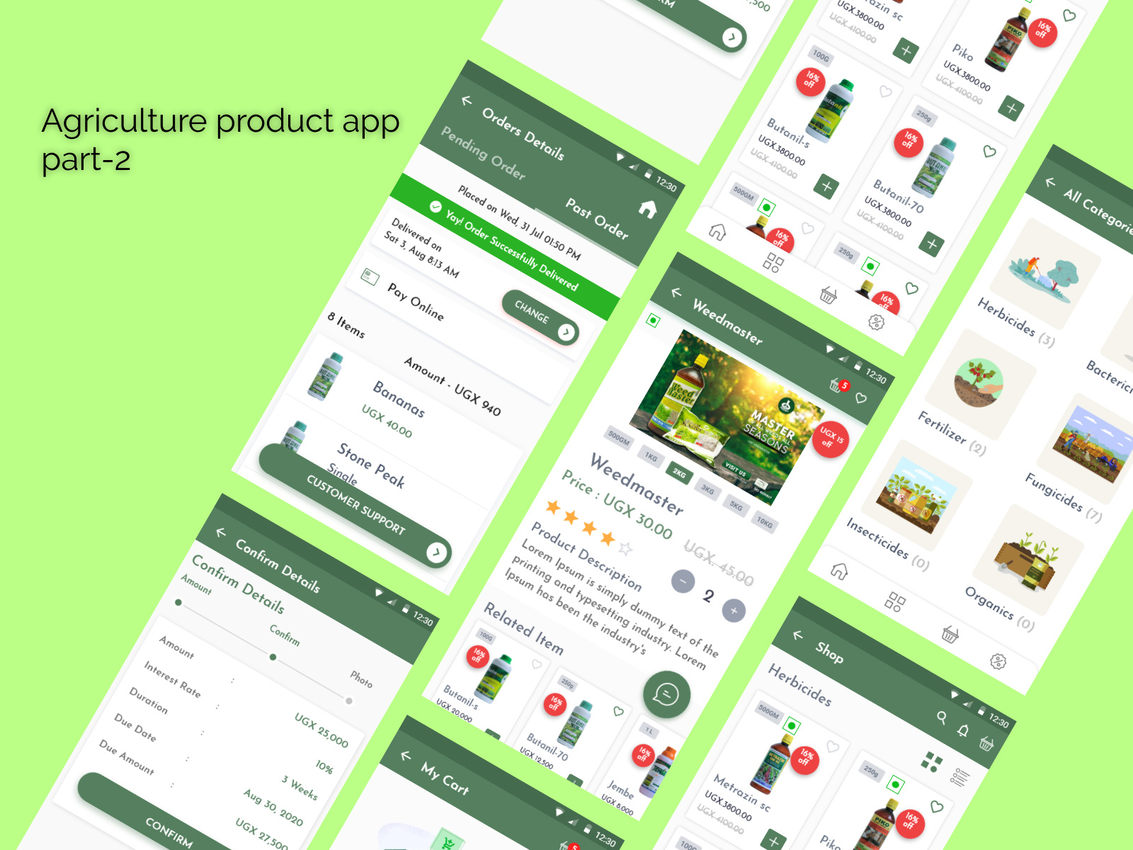 Agriculture product app part-2 by Devs Dynasty on Dribbble