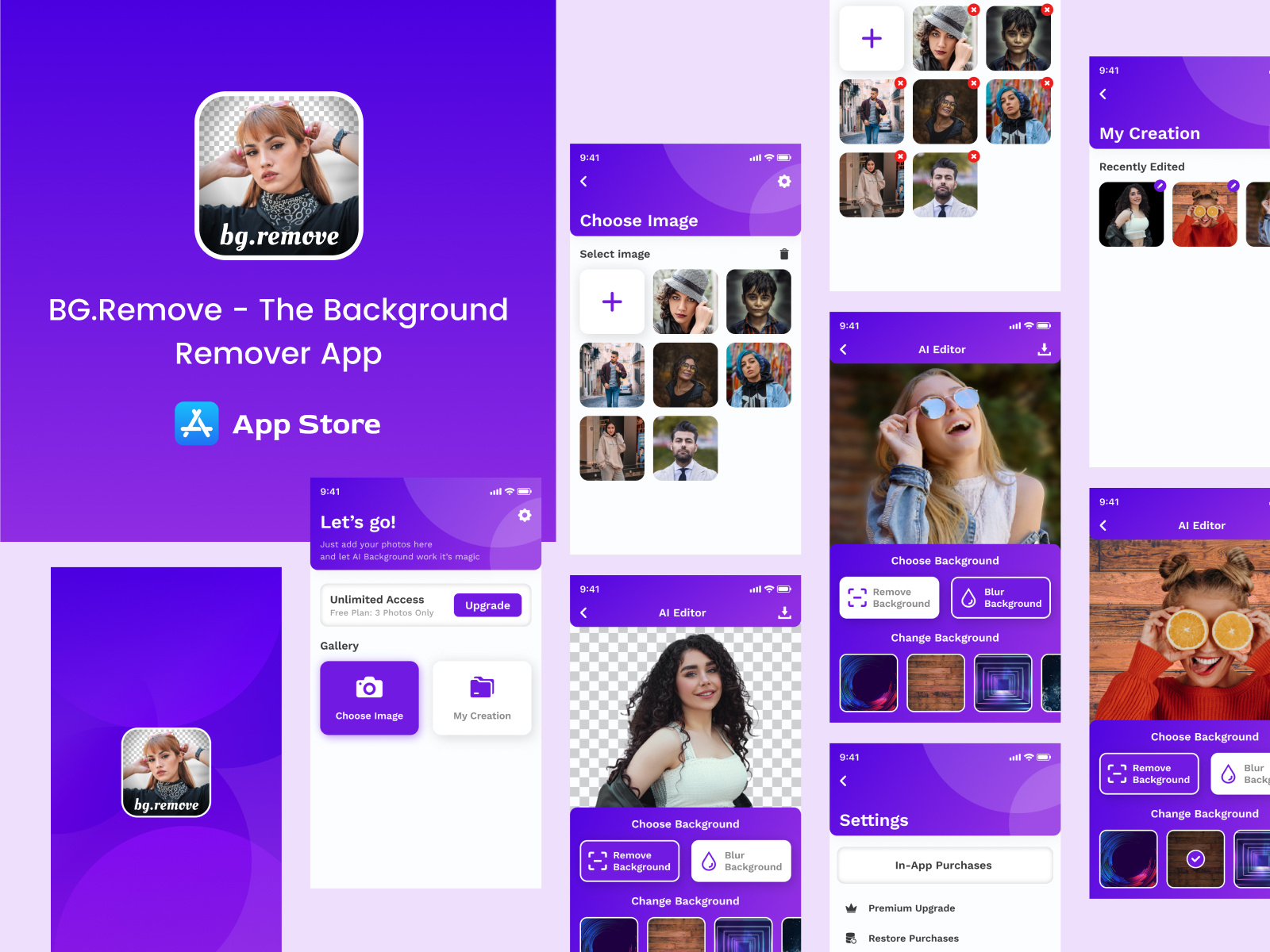 BG.Remove - The Background Remover App Concept by Devs Dynasty on Dribbble