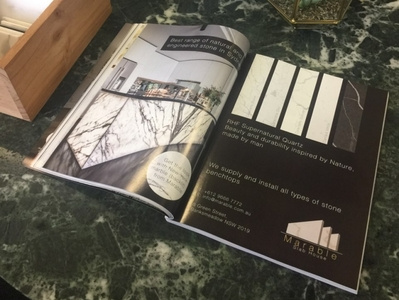 Magazine ad by Aga Hulewicz on Dribbble