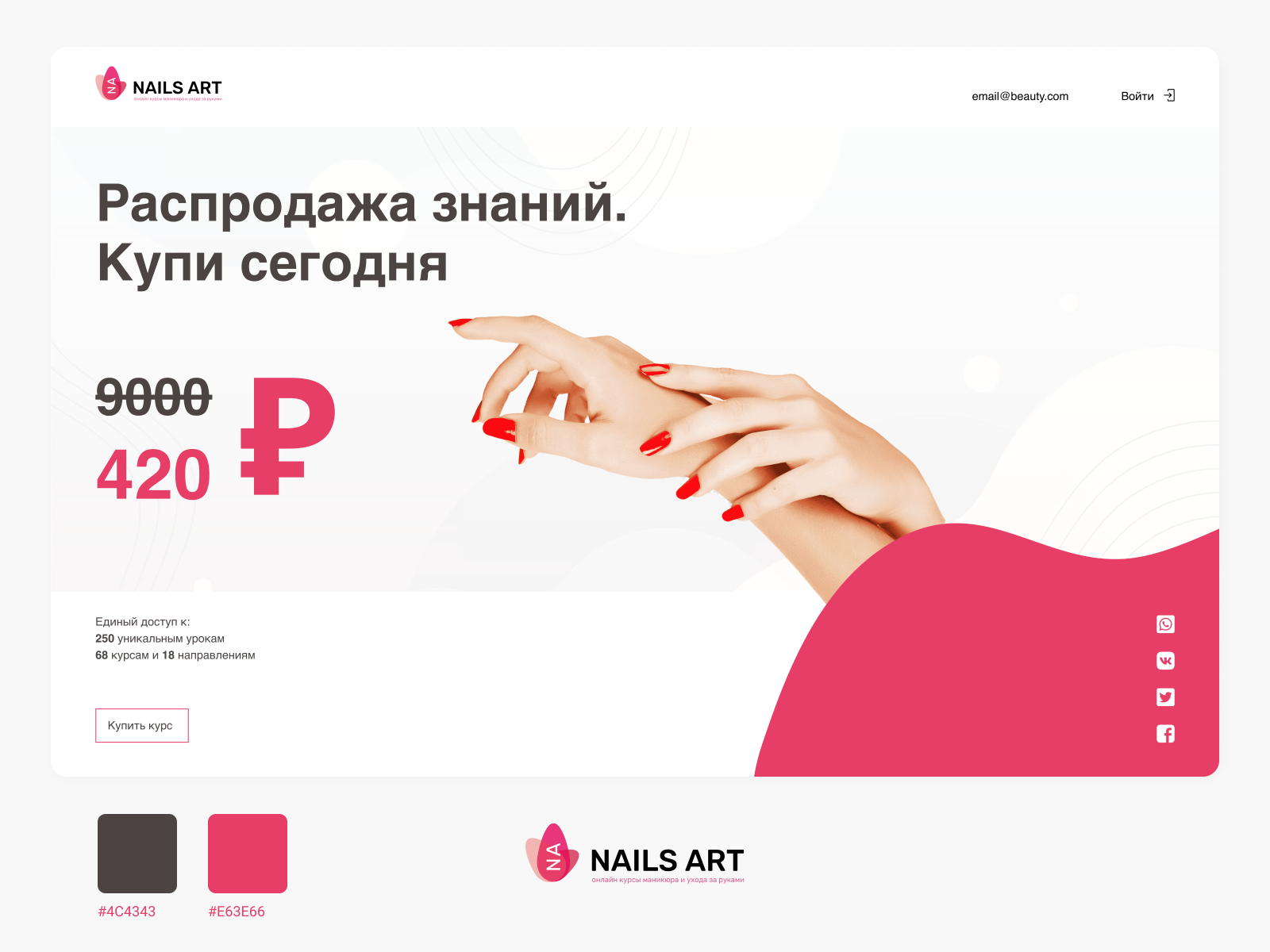 NAILS ART by Michael Ryabchinsky on Dribbble