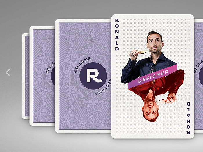 Card Carousel by Ronald Hagenstein on Dribbble