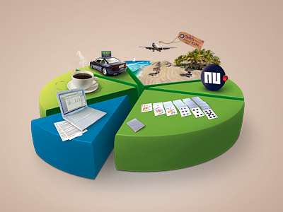 A workday by Ronald Hagenstein on Dribbble