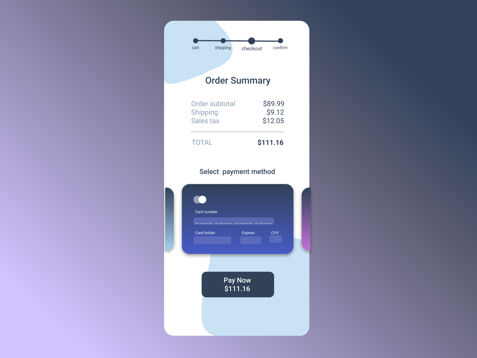 Daily UI 002 by Adriana Morales on Dribbble