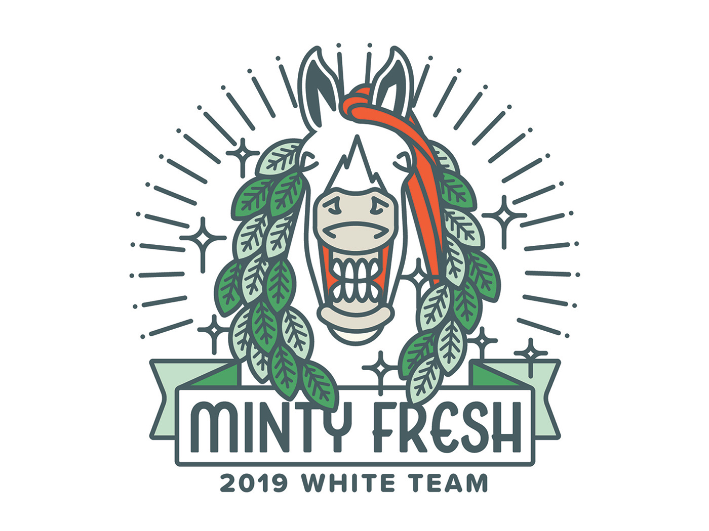 Minty Fresh (2019 White Team) Logo by Kristian Champagne Patton on Dribbble