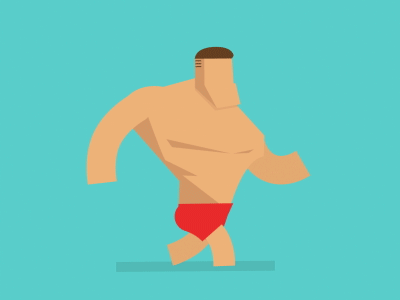 Character Walk Cycle GIF by Rob on Dribbble