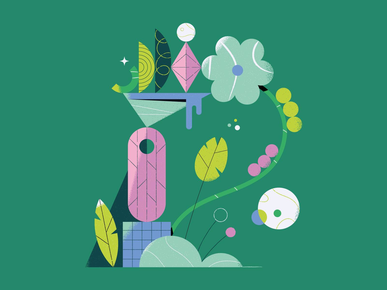 Letter P - 36 days of type 2022 by Léo Alexandre on Dribbble