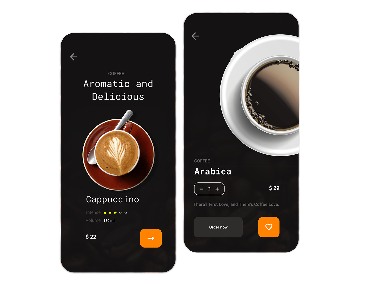COFFEE SHOP UI by Nilesh chaubey on Dribbble