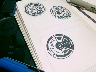 Tribal Tech Type by Joshua Bullock on Dribbble