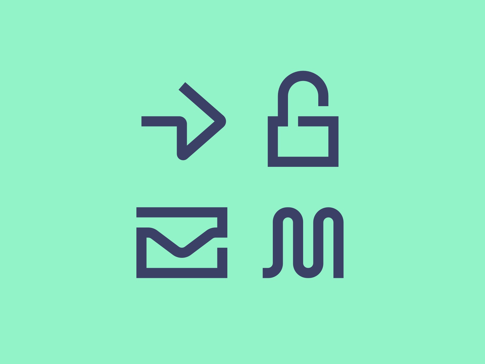 One Line Icons by Craig Butterworth on Dribbble