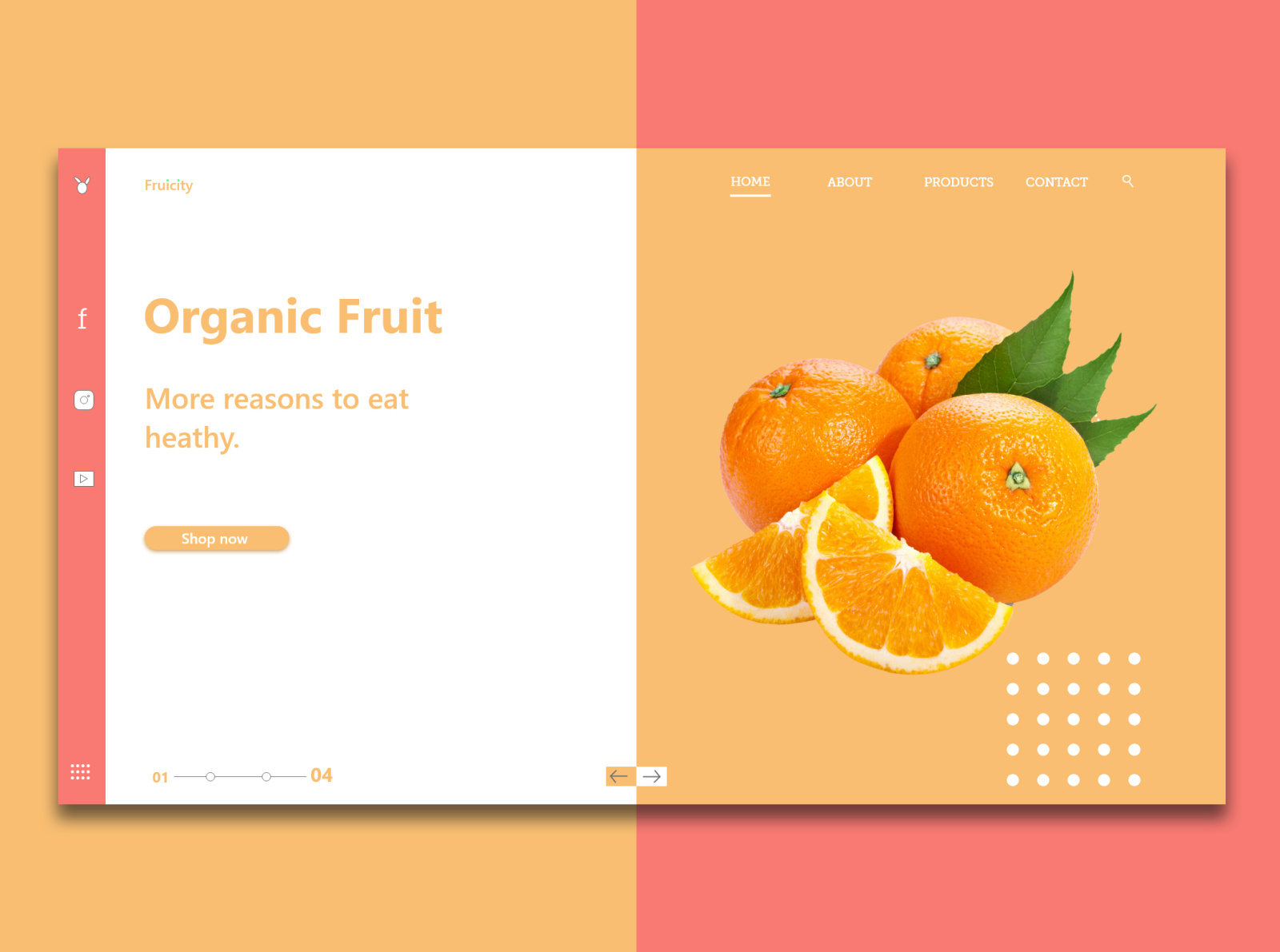Fruit - Web UI by AngstDesign on Dribbble