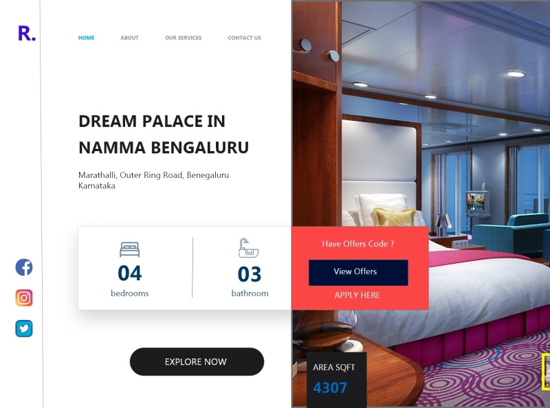 Landing Page Day 3 by shreya doodles on Dribbble
