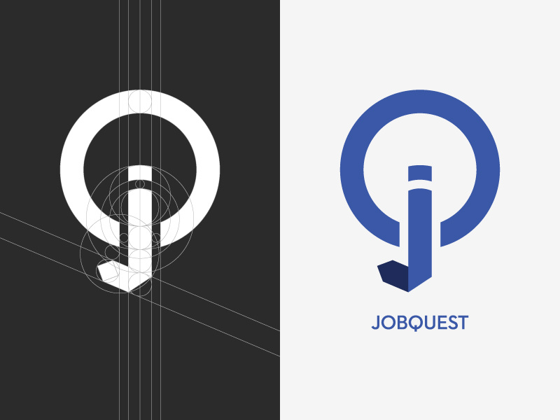 JobQuest Logo by Mike Tang on Dribbble