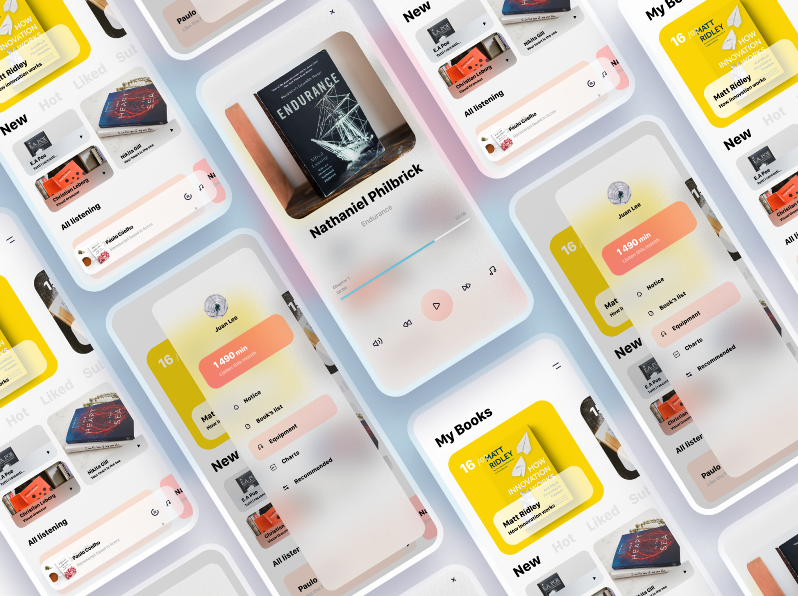 Audio Book by Reactive studio on Dribbble