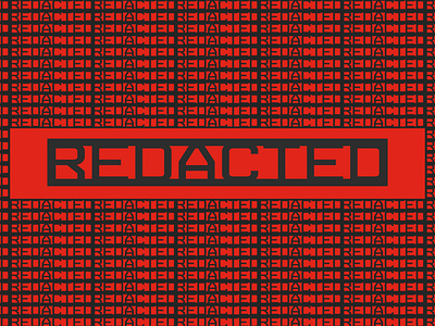 REDACTED Branding by MattsterClass on Dribbble