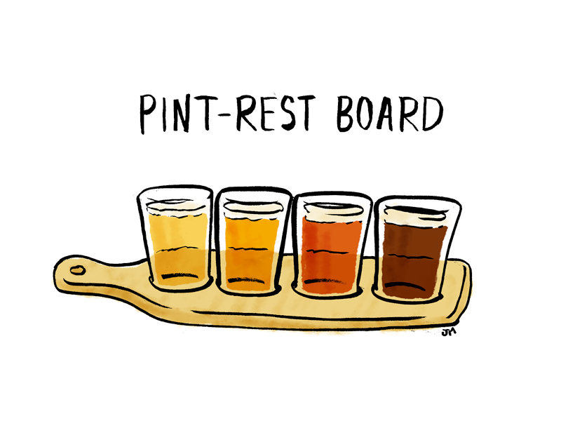 Pint-rest Board by Jonny Mowat on Dribbble