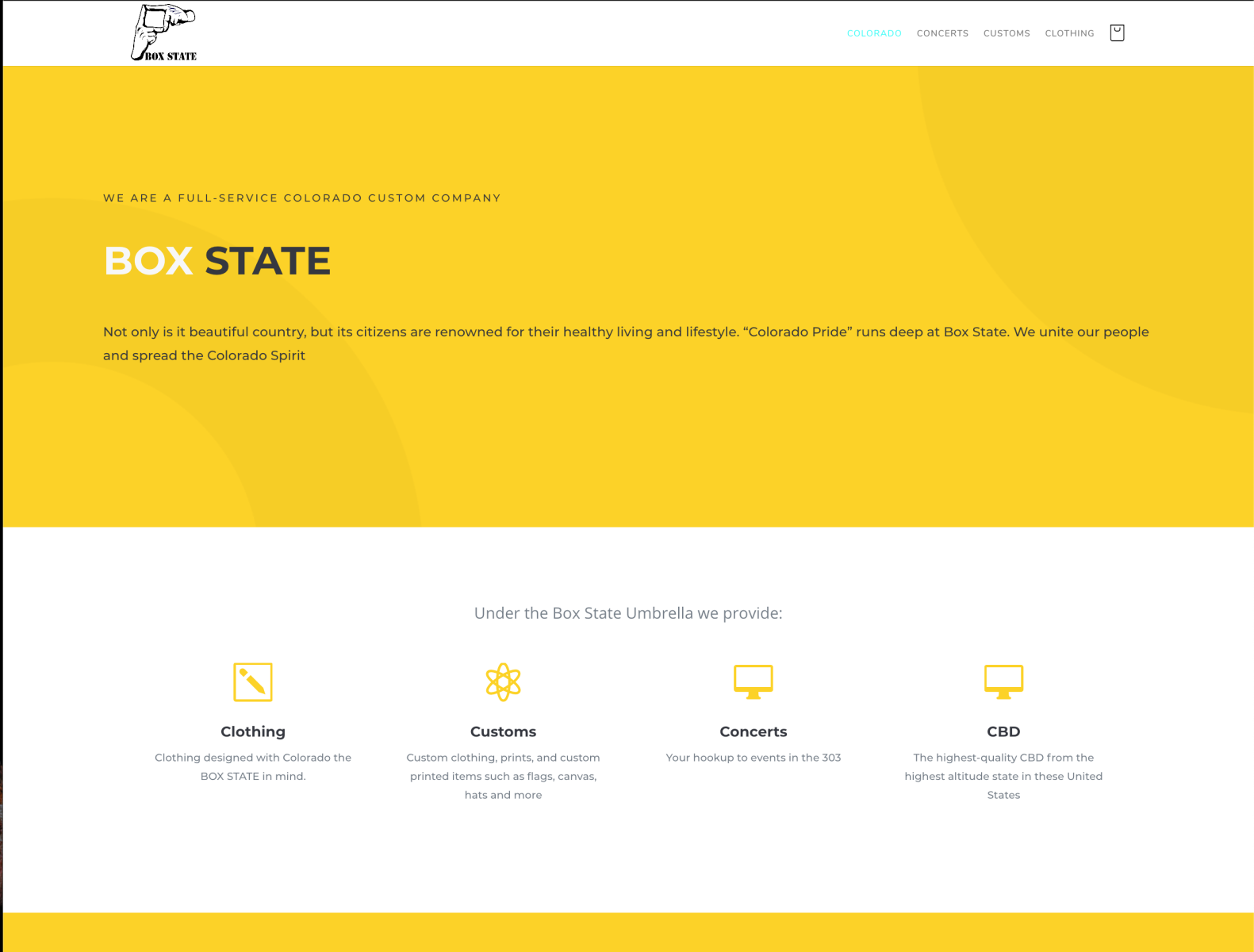 Plain and Simple Homepage by Griffin Beste on Dribbble