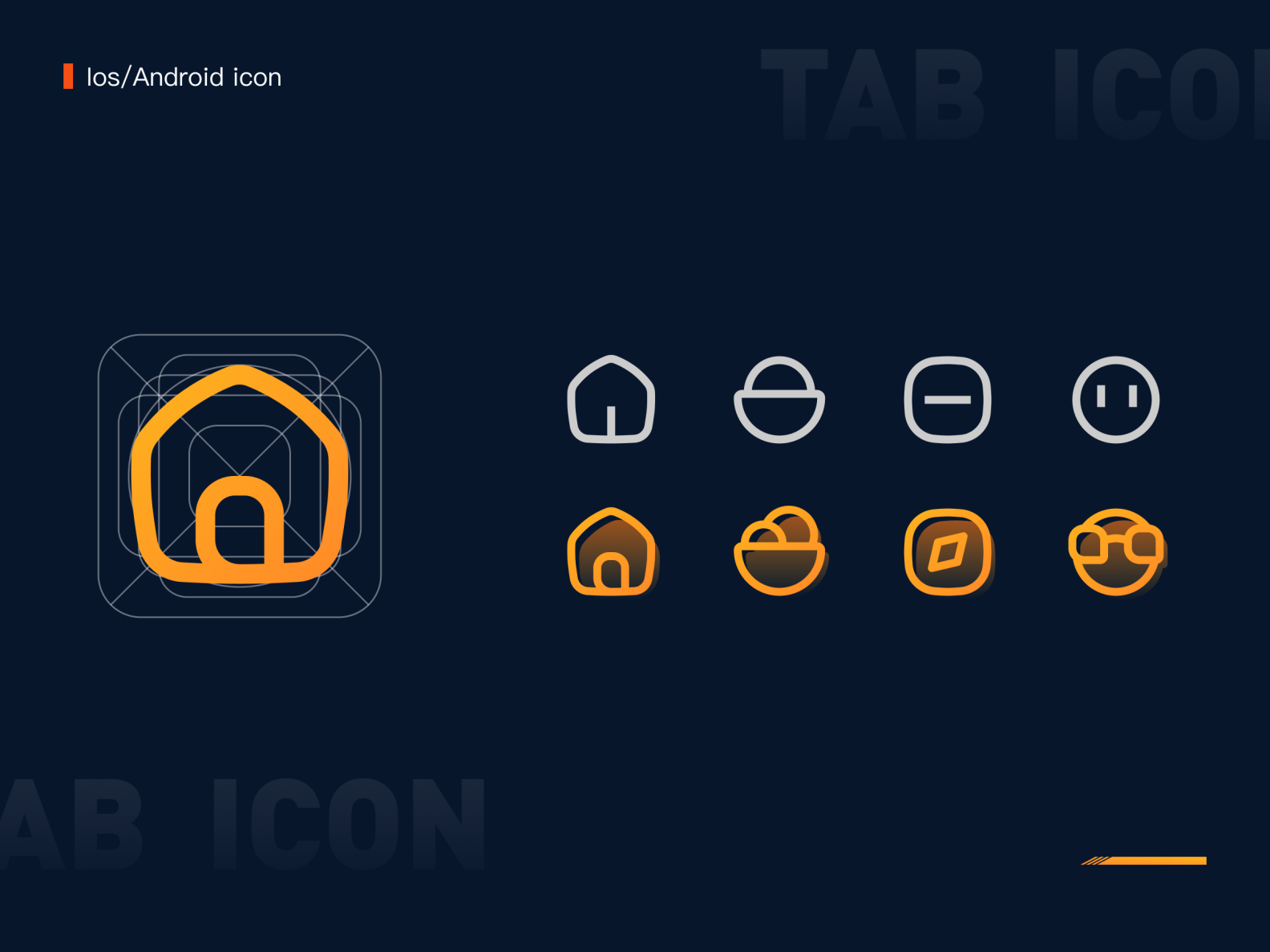 Tab Bar Navigation | Universal Icon Set v1.0 by Black Coffee on Dribbble