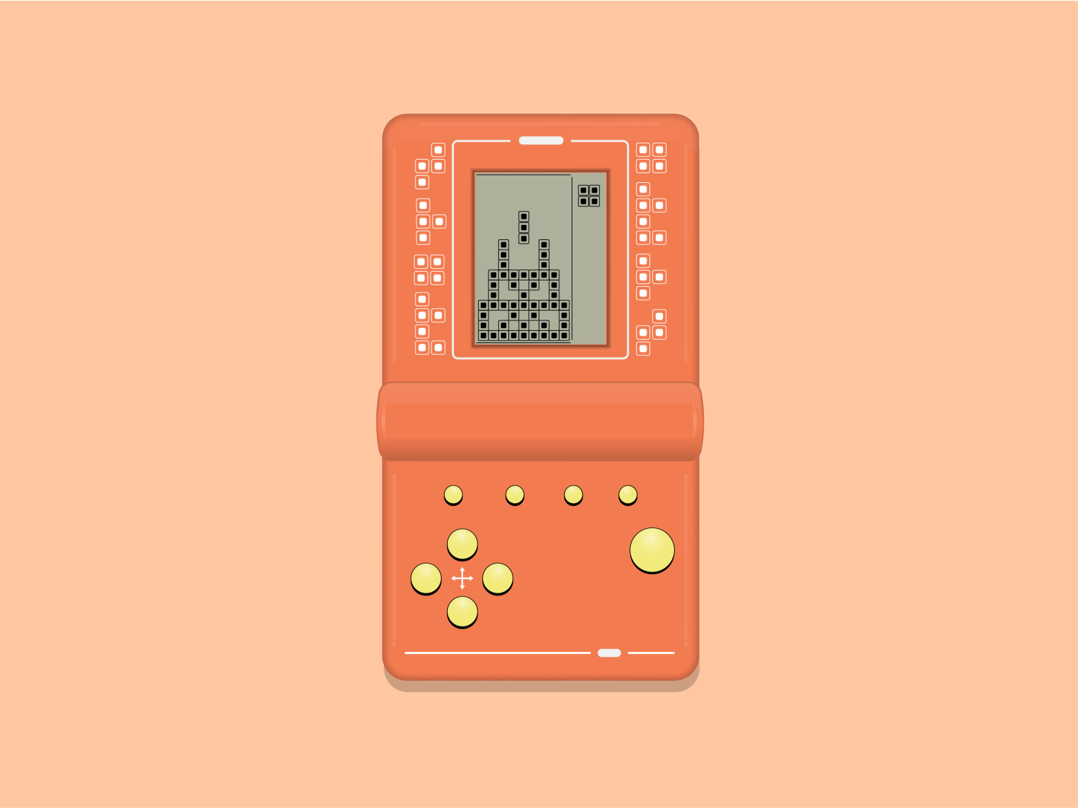 tetris console by Valeria Khomiakova on Dribbble