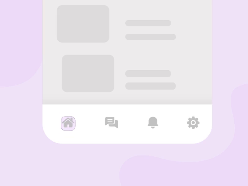 Tab menu by AddWebSolution on Dribbble