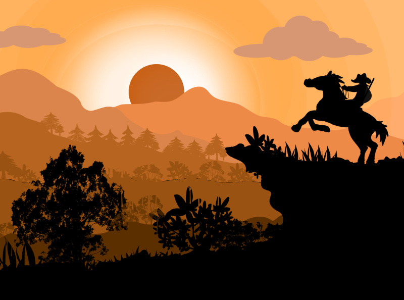 Cowboy by Noor E Arafin Rafi on Dribbble