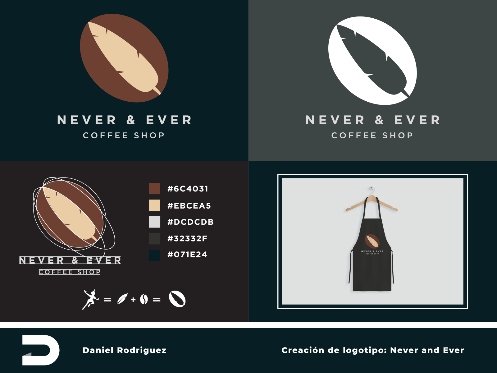 Logo Never and Ever by Daniel Rodriguez on Dribbble