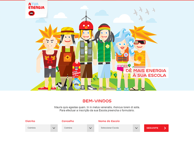 EDP mini website by Diana NB on Dribbble
