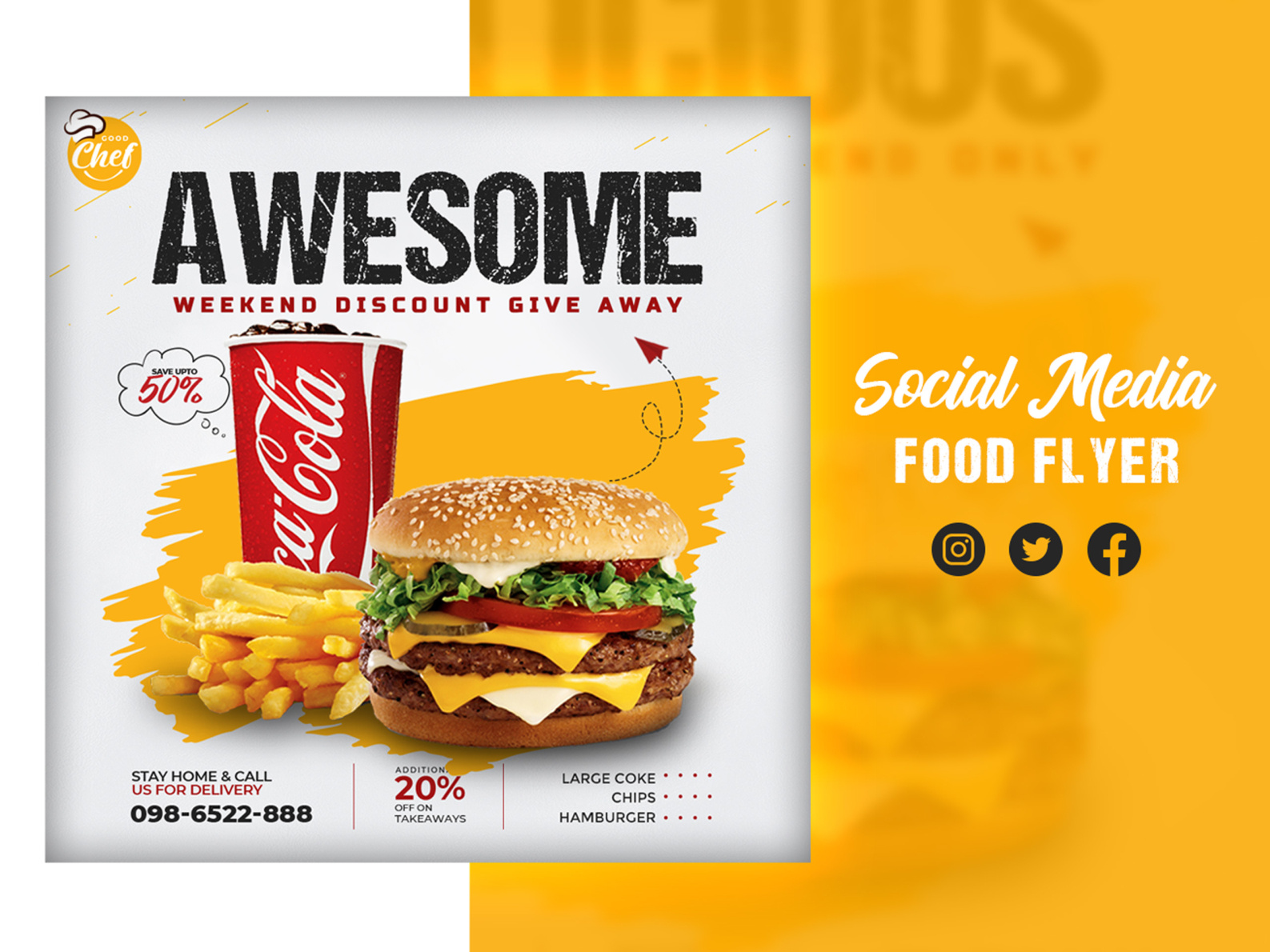Eatery Flyer by Micheal Onyekwere on Dribbble