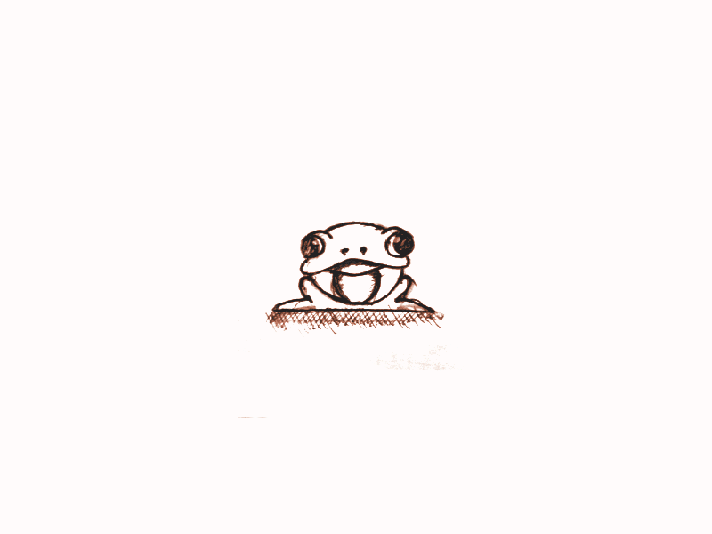 Frog by Aleksandar Mitić on Dribbble