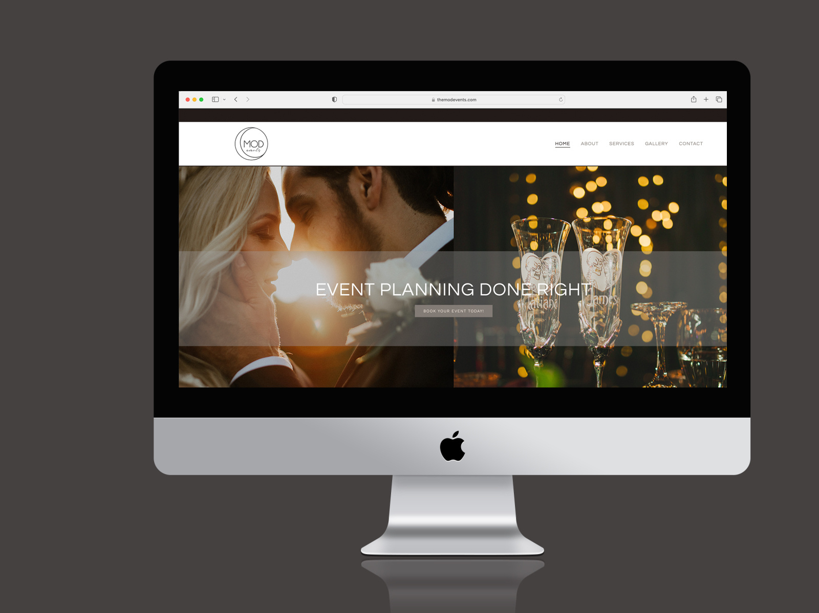 The MOD Events Logo and website rebrand by Julieta Fumberg on Dribbble