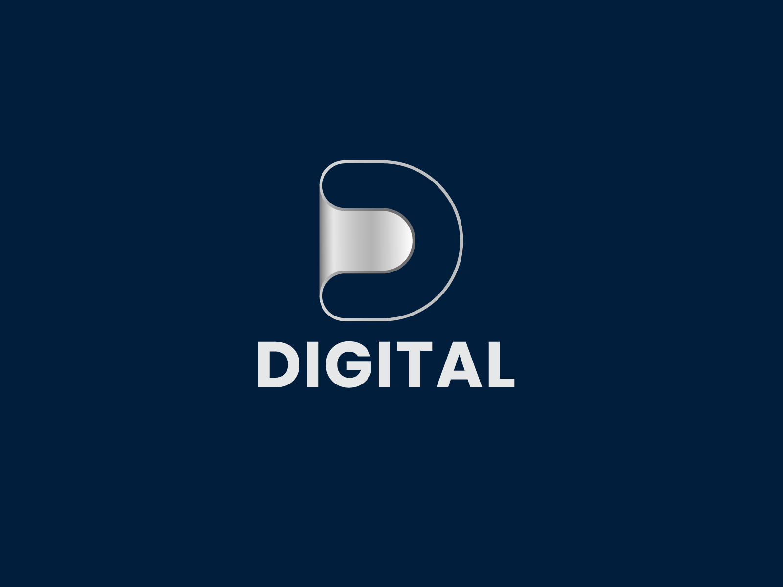 Modern Digital logo by Nayan Tamli on Dribbble