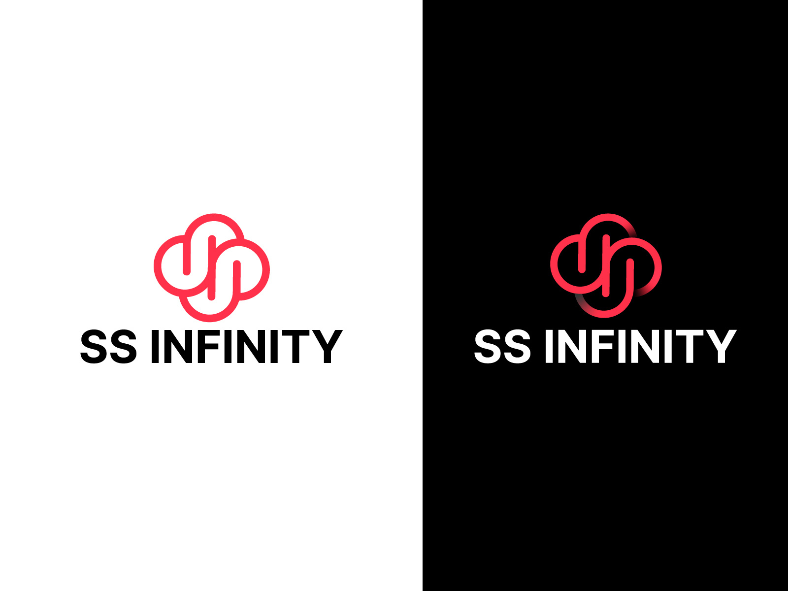 Modern SS Infinity Logo Design Concept. by Nayan Tamli on Dribbble