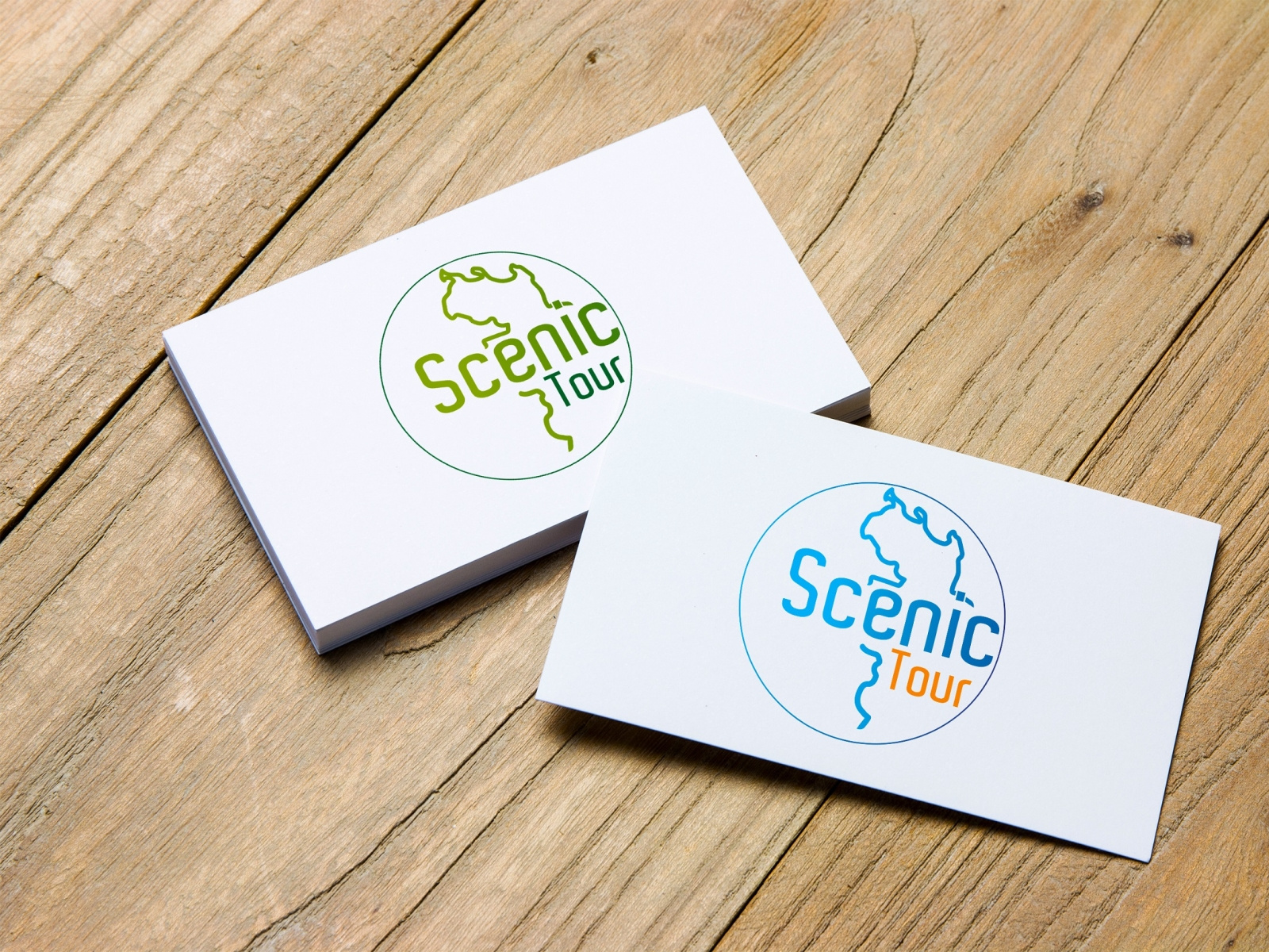 SCENIC TOUR Logo Design by Md Sohel Miah on Dribbble