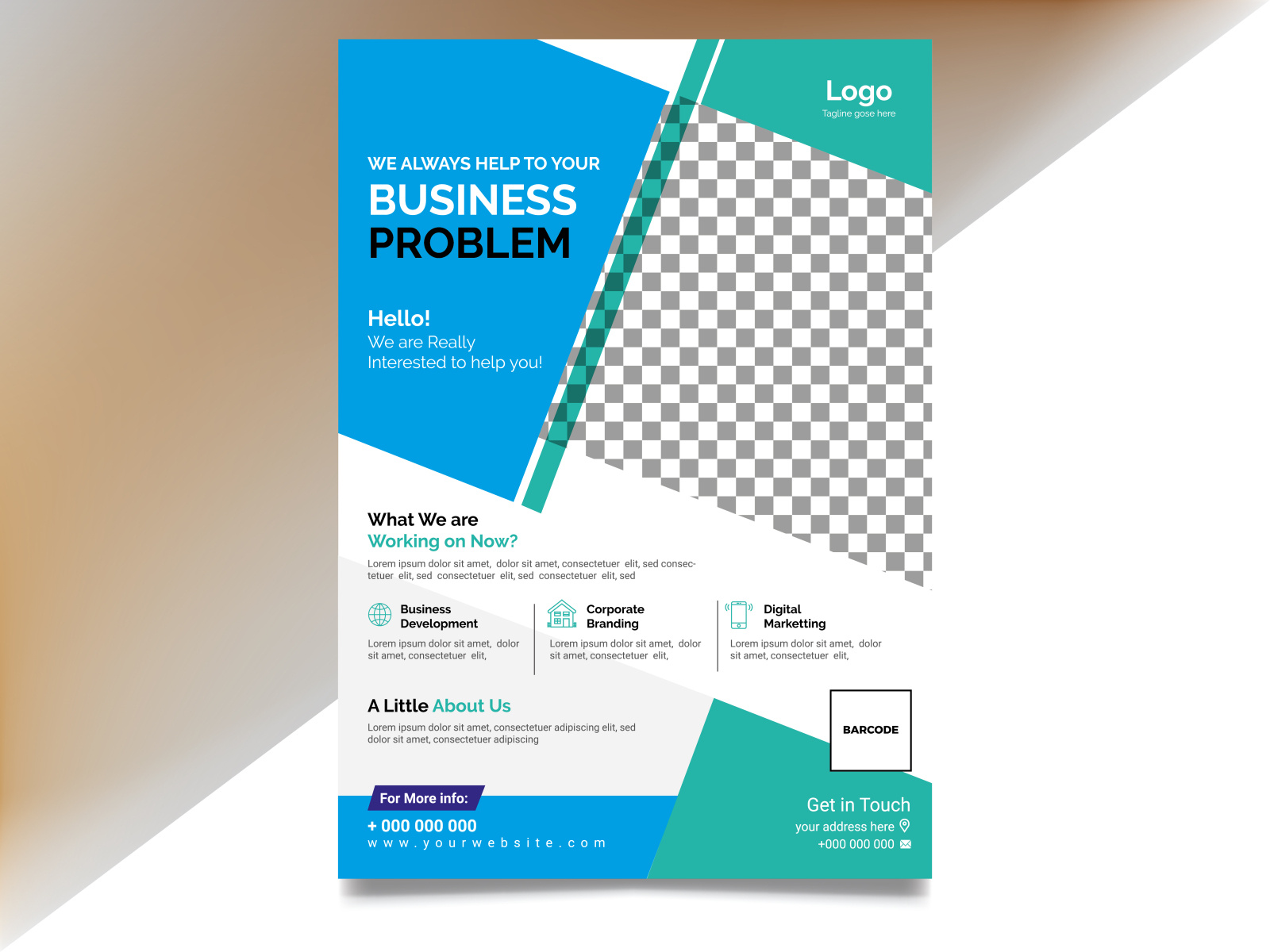 Corporate Business flyer by Md. Taibur Rahman on Dribbble