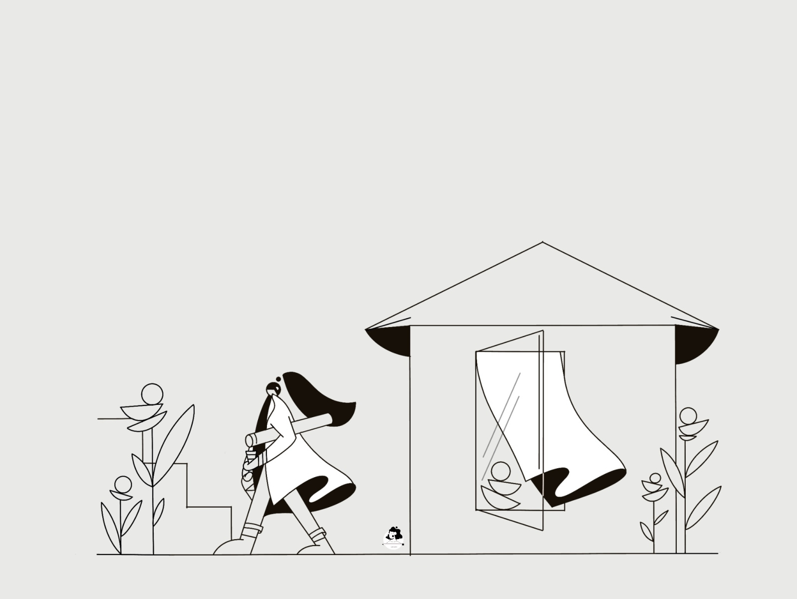 Going To Work By Iwona Gorczynska On Dribbble going-to-work-by-iwona-gorczynska-on-dribbble